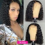 Brazilian Deep wave short wig 13x4 lace front wig sale | Recool Hair